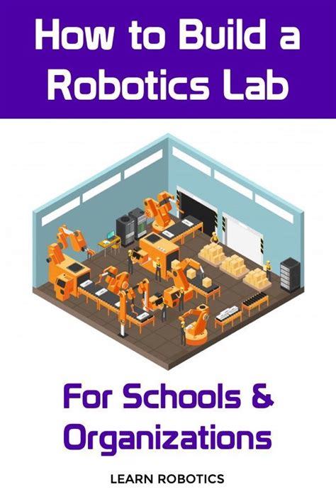 build a robotics lab for schools 3 part guide learn robotics learn robotics robot