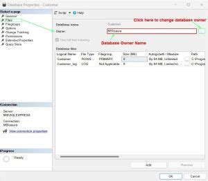 How To Change Database Owner In Sql Server Sql Server Guides