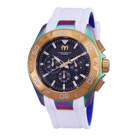 Technomarine Technomarine Chronograph Quartz Black Dial Mens Watch Tm