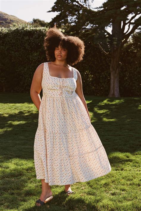 The Adele Dress Extended Carnelian Aster Garden Christy Dawn