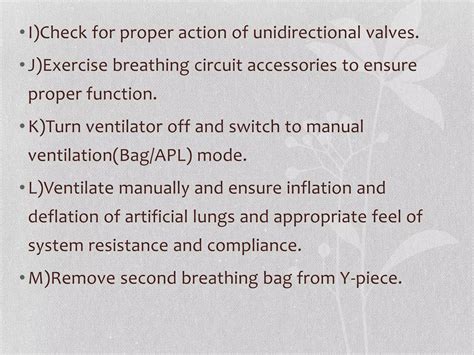 Anaesthesia Workstation Checklist And Safety Features Pptx