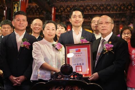 松山慈祐宮捐贈千萬助花蓮重建 縣長徐榛蔚感謝各界善行義舉