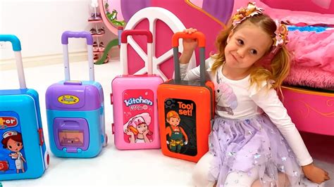 Nastya And Dad Pack A Suitcase And Are Going On A Trip Youtube