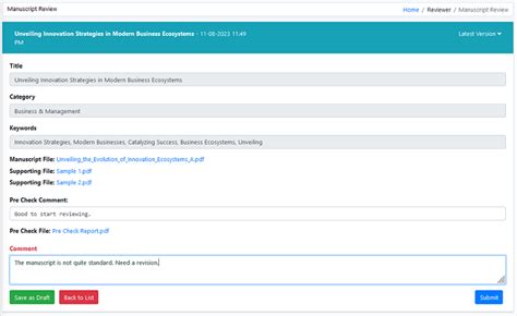 Manuscript Peer Review System Using Aspnet Core By Netbeetech Codecanyon