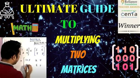 Rules To Multiply Two Matrices Explained With Examples Cbseclass12maths Tipsandtricks