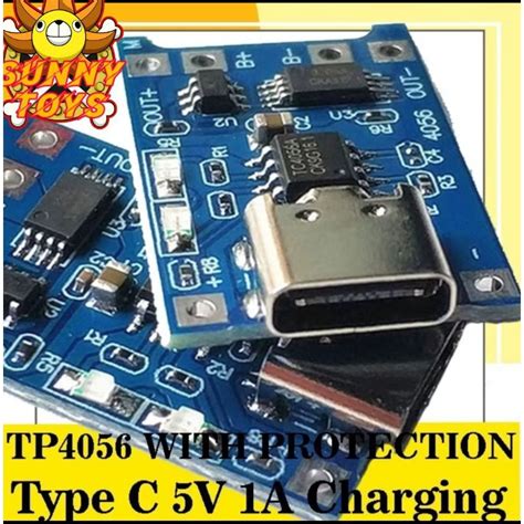 Jual Modul Charger Tp4056 Dengan Proteksi Lithium Battery Charging