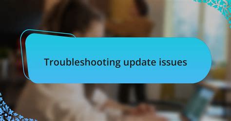 My Experience With System Update Failures Kongoni Co Za