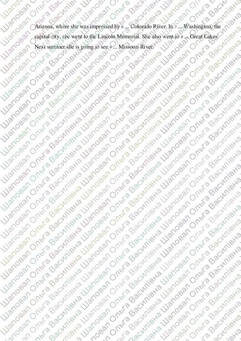 Writing Контроль письма 8 клас ІІ семестр 2 варіанти Інші методичні матеріали Англійська мова