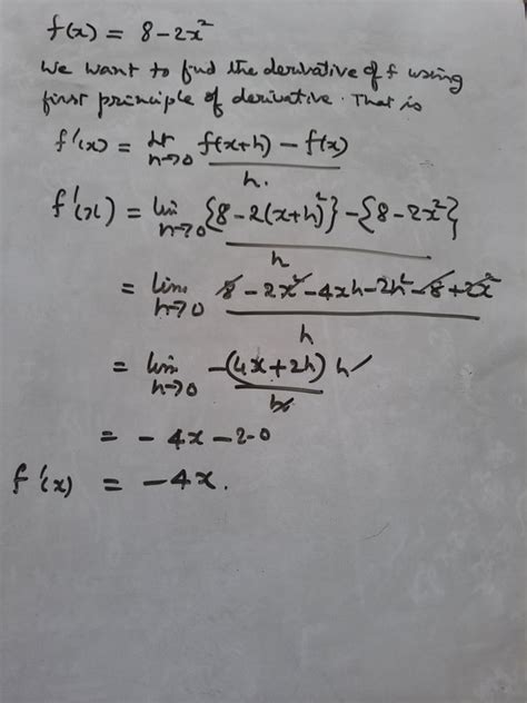 How To Find The Derivative Of The Function F X 1 3 2x Using The Limit