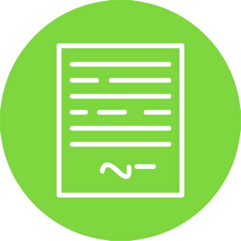 Signature Generic Color Fill Icon