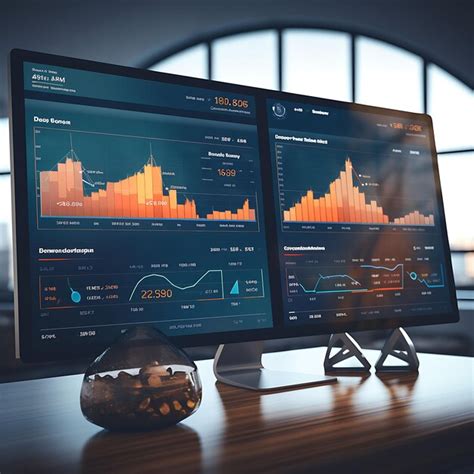 Premium Ai Image Web Dashboard Trade Performance Comparison Dashboard