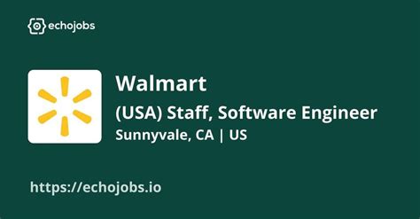 Walmart Is Hiring Usa Staff Software Engineer Usd 143k 286k Sunnyvale Ca Us Python