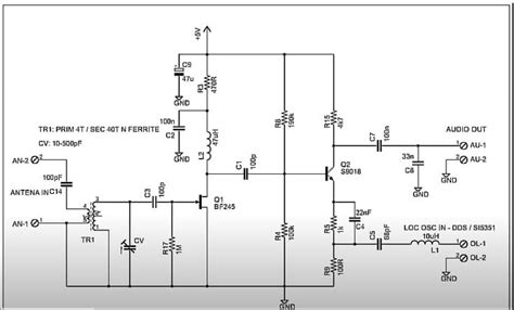 Simple Receiver S9018 Si5351 Radios Elektronik Basteln
