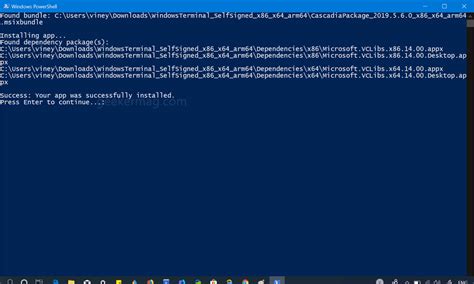 Download And Install Windows Terminal Preview App On Windows
