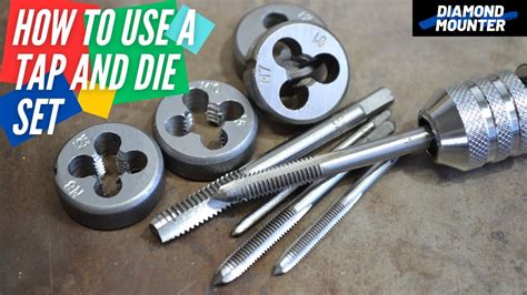 How To Use A Tap And Die Set Youtube