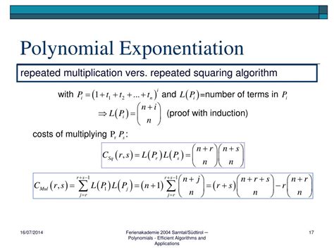 Ppt Polynomial Arithmetic Powerpoint Presentation Free Download Id