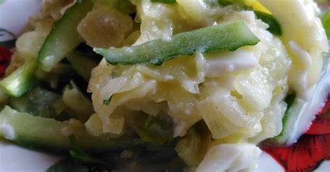 Салат из кабачка с огурцом и яйцом рецепт с фото пошаговый от Настя Филиппова Овкусе ру