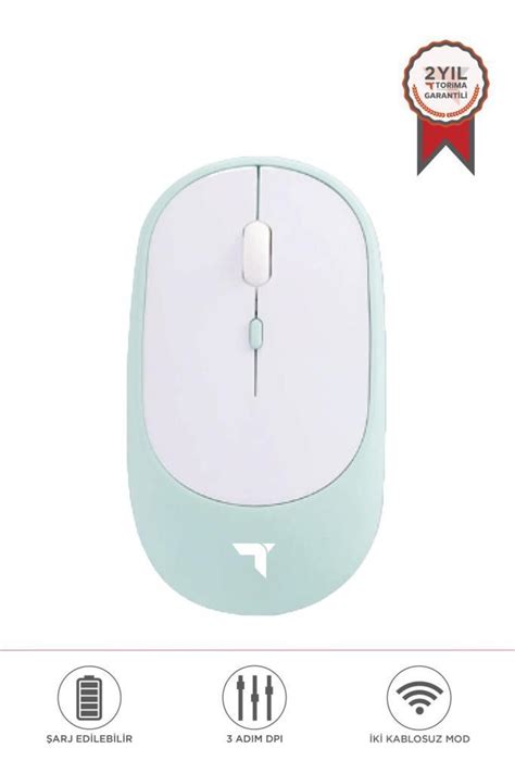 Torima Mouse Çift Modlu Sessiz Kablosuz Fare Tm 16 Mavi Fiyatı Yorumları