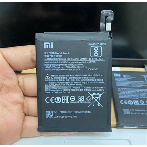 Jual Batre Baterai Xiaomi Redmi Note Note Pro Original Batre Xiaomi Bn Shopee Indonesia