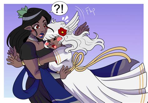 Pantheon Panic Acacia And Poppy By Nana Birb On Deviantart