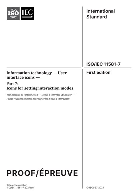 ISO IEC PRF 11581 7 Information Technology User Interface Icons Part 7 Icons For Setting