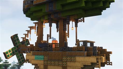 Minecraft Player Makes Massive Airship That Actually Works