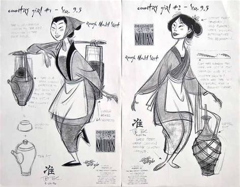 Mulan Concept Art