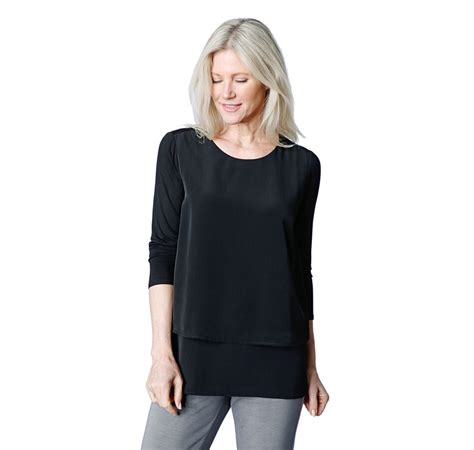 Dg2 By Diane Gilman 34 Sleeve Easy Top Tscca