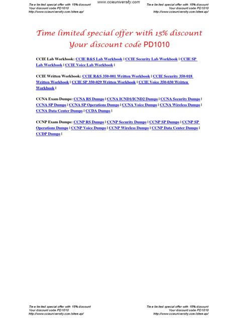 Ccnp Lab Guide Pdf Ip Address Cisco Certifications
