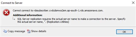 Configure Sql Server Replication Between Aws Rds Sql Server And On Premises Sql Server