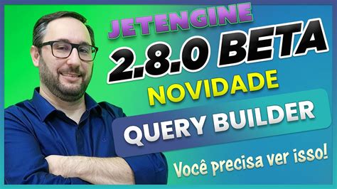 jetengine query builder super novidade da versão 2 8 beta youtube