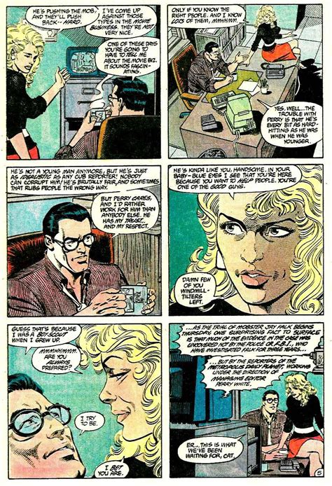 Comic Excerpt Clark Is Pretty Good At Workplace Flirtin Adventures