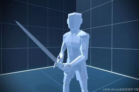 【unity 直剑动画资源包】straight Sword Animation Set 丰富的剑术战斗动画，拔剑，收剑，连招，格挡，闪避straight Sword Animations