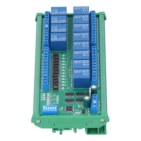 24v 12ch Digital Input Output Uart Rs485 Relay Module Modbus Rtu For