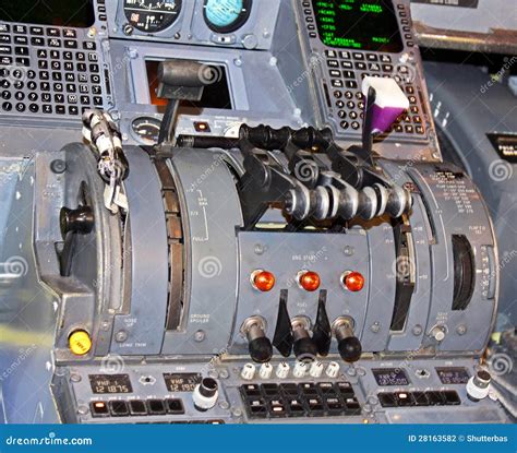 Throttle Quadrant Stock Photography CartoonDealer Com