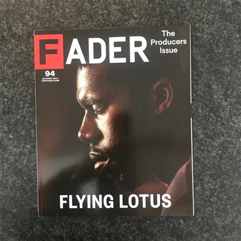 The Fader Magazine Flying Lotus And Arca Octnov 2014 94 The Producers Issue £739 Picclick Uk