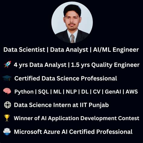 opentowork datascience ai machinelearning careeropportunities hiring gopinath asokan
