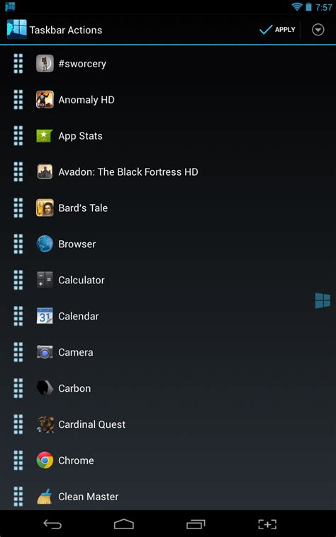 [android] Get A Windows Style Taskbar And Start Menu With ‘taskbar