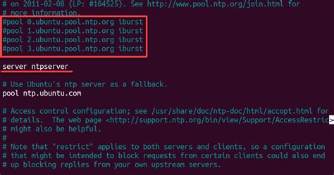 How To Setup Ubuntu Ntp Server