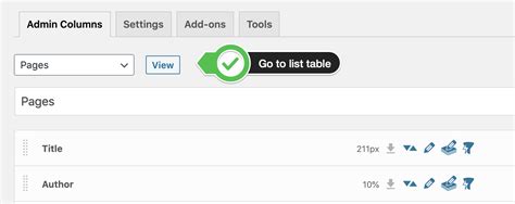 How To Use Column Sets Admin Columns Help Center