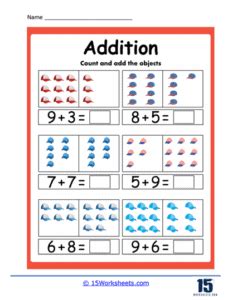 Adding Objects Worksheets 15 Worksheets Com