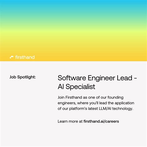 Aijobs Aiengineer Hiring Openroles Firsthand