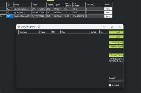 Odid Module Dont Show Param On Mavcan Interface Arducopter