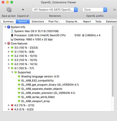 Opengl Extensions Viewer For Mac Outdooreasysite