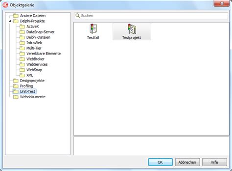 unit tests mit dunit