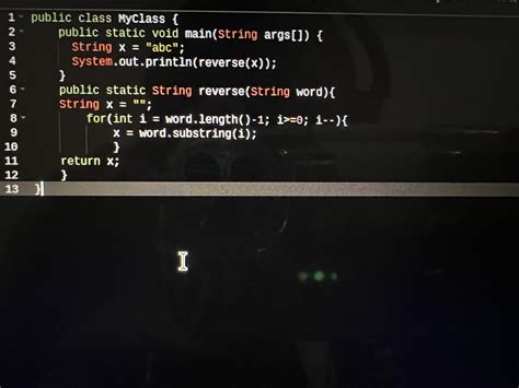 Java Ap Computer Science A Why Isnt My Reverse Method Reversing The
