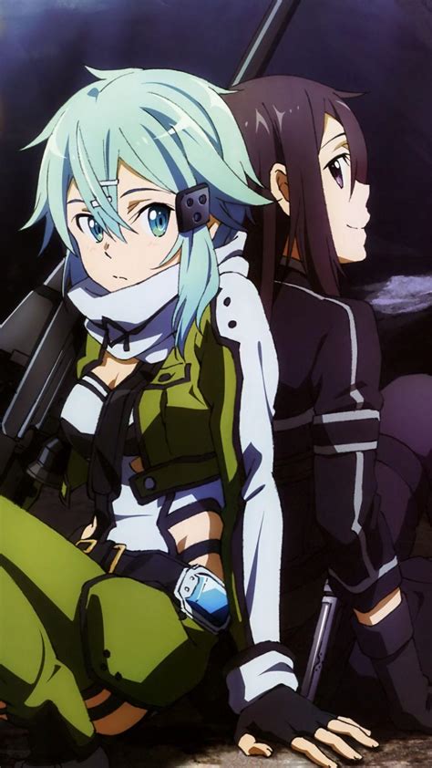 Sword Art Online Sinon Wallpapers Wallpaper Cave