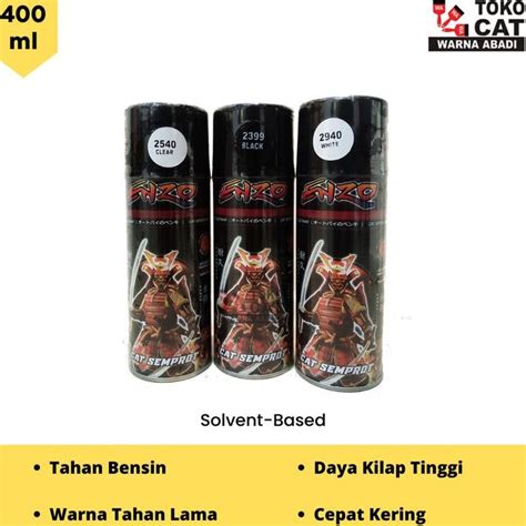 Jual Sale Cat Semprot Enzo Warna Metalic 400 Ml Seri Warna 2 Shopee Indonesia