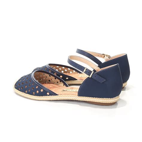 Sandalia Moleca 5271 118 Marinho Delabela