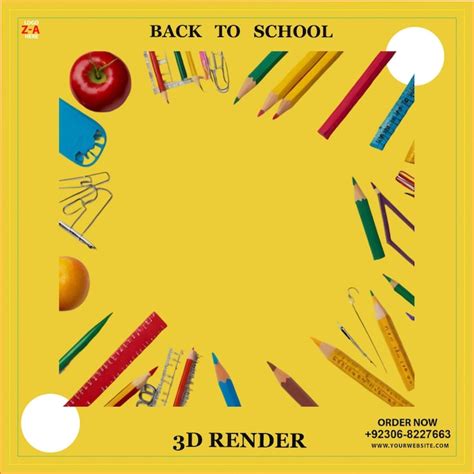 Back Two School Premium Ai Generated Psd